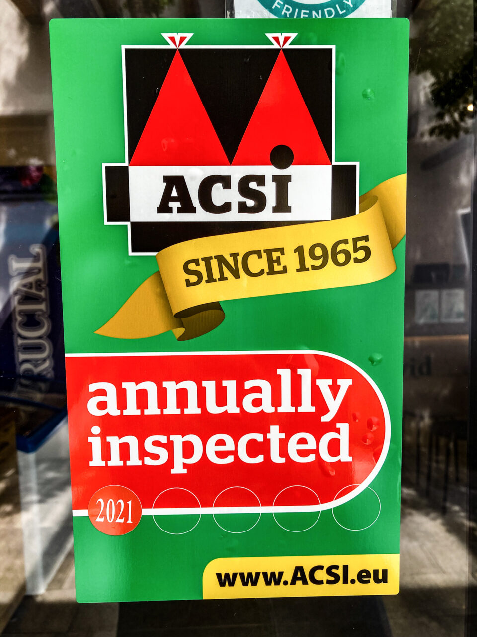 We became ACSI members - Kamp David